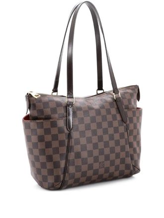 Louis Vuitton sac port&eacute; &eacute;paule Totally Handbag Damier PM - Marron