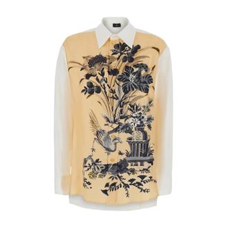 Etro Chemise classique - Femme - Blouses et Chemises - Beige - Taille: 36 FR