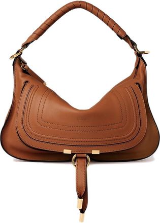 Chlo&eacute; Femme, Sacs, Brun, Taille: ONE Size Small Marcie Shoulder Bag