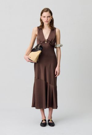 Claudie Pierlot Robe longue fluide