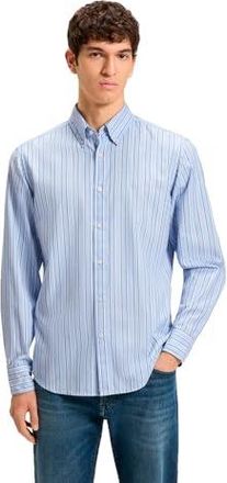 BOSS Hommes Ricoplus M Chemise Regular en Coton Stretch &agrave; Rayures