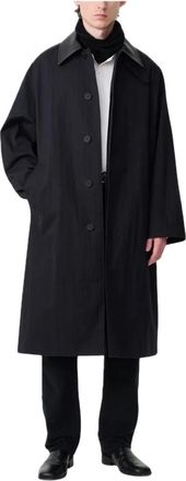 STUDIO NICHOLSON Trench-coat Revere - Homme - Manteaux - Bleu - Taille: M
