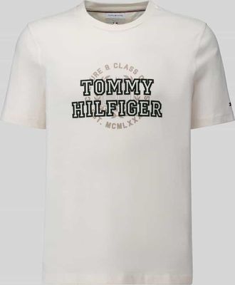 Tommy Hilfiger Regular Fit T-Shirt aus reiner Baumwolle