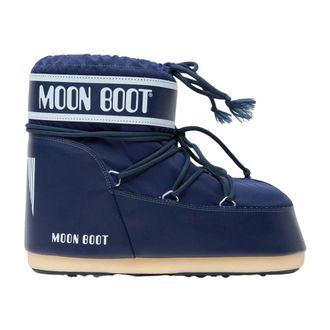 Moon Boot Femme, Chaussures, Bleu, Taille: 42 EU Bottes basses en nylon Icon