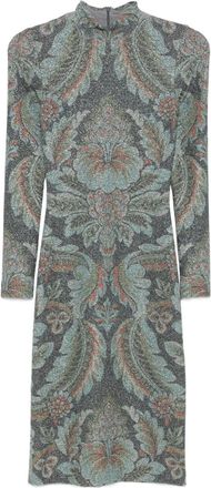 Etro robe à fleurs - Bleu