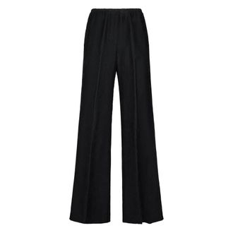 Forte_Forte Femme, Pantalons, Noir, Taille: 36 FR Wide Pantalons