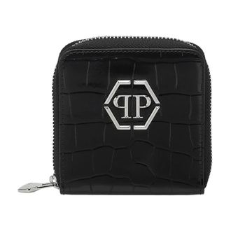 Philipp Plein Mid-Zip Wallet - - Accessories - Damen - Schwarzk - ONE SIZE