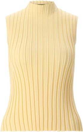 Max Mara Femme, Tops, Jaune, Taille: 38 FR Hauts sans manches