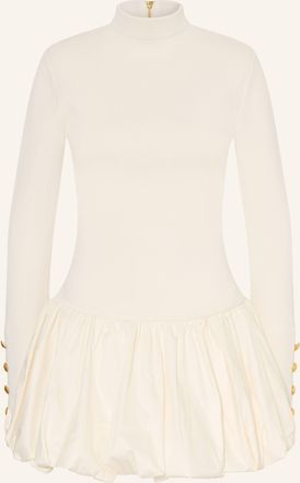 Aje Kleid Elodi Im Materialmix weiss