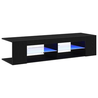 vidaXL Vidaxl Mobile Tv 135 X 39 X 30 Cm Rovere Nero Legno