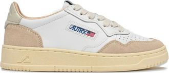 Autry Femme, Chaussures, Multicolore, Taille: 40 EU Medalist Low Leat/Suede