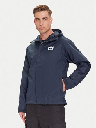 Helly Hansen Regenjacke Seven 62047 Dunkelblau Regular Fit