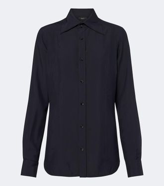 Gucci Chemise en popeline de soie