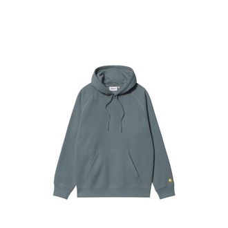 Carhartt Work in Progress Hoodie uni &agrave; capuche en coton m&eacute;lang&eacute;