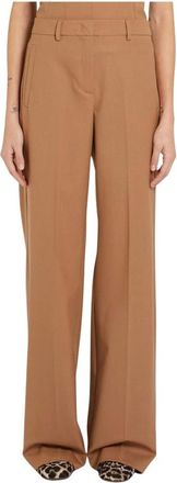 Marella Femme, Pantalons, Brun, Taille: 38 FR Wide Pantalons