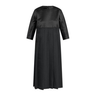 Comme Des Gar&ccedil;ons Kleid mit Faltenrock - - Dresses - Damen - Schwarzk - S