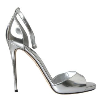 Dolce & Gabbana Keira Absatzsandalen - - Shoes - Damen - Grau - 40 EU