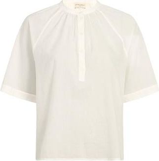 Officine G&eacute;n&eacute;rale Top Noria &agrave; col officier en coton