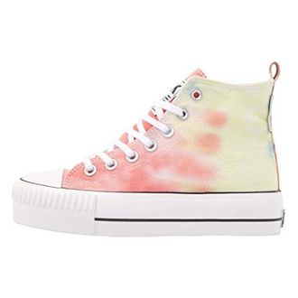 British Knights British Knights Femme Kaya Mid Basket, Salmon Baby Blue Tie Dye Chaussures, 39 EU