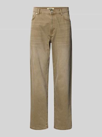 Woodbird Straight Fit Jeans mit 5-Pocket-Design Modell Leroy