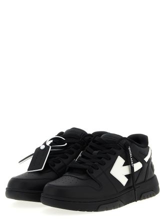 Off-white Mens Bicolor Recycled Polyester Low Top Sneakers