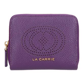 La Carrie Drilled Logo Small Wallet - - Accessories - Damen - Lila - ONE SIZE