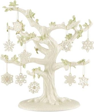 Lenox 890633 Schneeflocke 10-teiliges Ornament & Baum Set