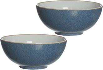 Ritzenhoff & Breker Schalen-Set Buddha-Bowls Puerto, 2-teilig, je 950 ml, Blau, Keramik