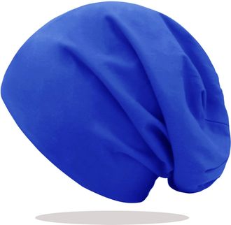 Glamexx24 Beanie M&uuml;tze Herren Damen: Slouchy Baumwoll Jersey &Uuml;bergangsm&uuml;tze, Laufm&uuml;tze, Chemo M&uuml;tze, Fahrradm&uuml;tze f&uuml;r Alle Jahreszeiten