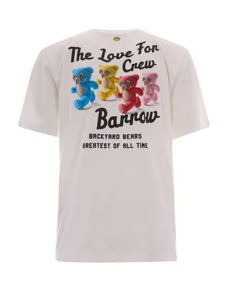 Barrow Mens T-Shirt The Love For Crew Coconut Cotton T-Shirts And Polos
