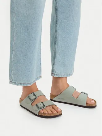 Birkenstock Pantoletten Arizona 1032820 Hellgr&uuml;n