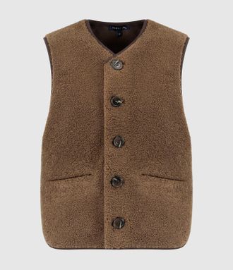 SOEUR Blouson Fusil Marron