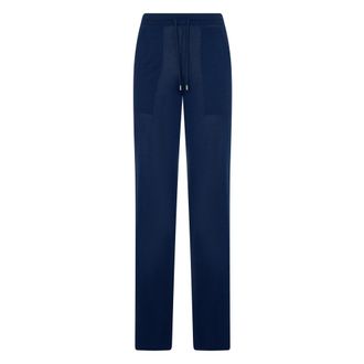 Moorer Lollie Strickhose - - Trousers - Damen - Blau - XS
