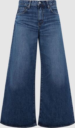 Moussy Vintage Jean Mv Roxbury Baggy Dark Blue