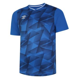 Umbro Triassic Trikot f&uuml;r Herren kurz&auml;rmlig (K&ouml;nigsblau/Dunkel-Marineblau)