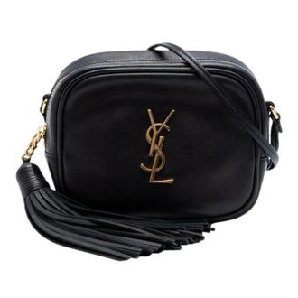 Saint Laurent Pre-owned Leder Schultertasche - - Pre-owned - Damen - Schwarzk - ONE SIZE