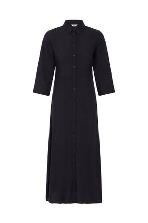 Oxmo Midikleid OXNIlla A-Linie Midi Kleid