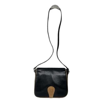 Celine Sac bandouli&egrave;re en cuir Pre-owned - Femme - Pre-owned - Noir - Taille: ONE Size