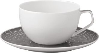 Rosenthal TAC Gropius Skin Platin Kombitasse 2tlg
