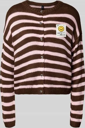 Only Strickjacke mit Herzpatch