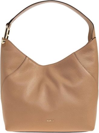 Furla Femme, Sacs, Brun, Taille: ONE Size Lara Medium Shoulder Bag