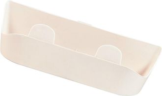 Soimiss 5 Stück Teiliges Wand schuhregal aus Kunststoff Selbstklebend Installieren Platzsparender Hausschuhhalter für Badezimmer Beiger Organizer zur Aufbewah