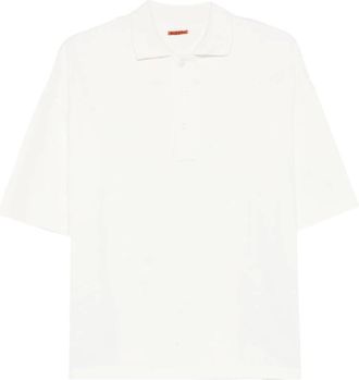 Barena Homme, Tops, Blanc, Taille: XL Polo Mezza Manica Colletto
