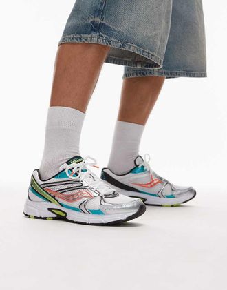 Saucony Ride Millennium - Baskets - Blanc/multicolore