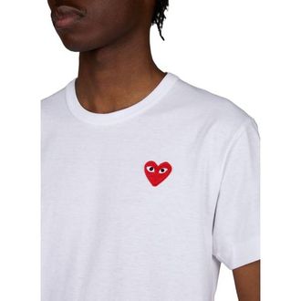 Comme Des Gar&ccedil;ons T-shirt &agrave; logo brod&eacute; en coton