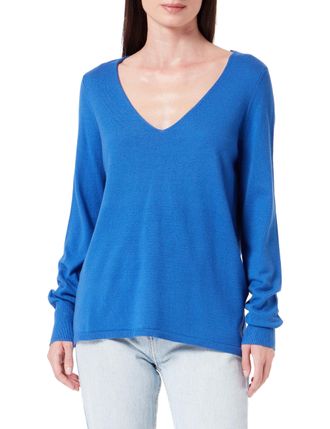 Vero Moda VMHAPPINESS LS V-Neck Pullover GA Boo
