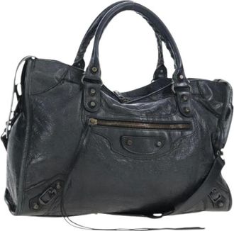 Balenciaga Sac &agrave; main vintage Pre-owned - Femme - Pre-owned - Noir - Taille: ONE Size