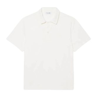 Lacoste Paris Classic Fit Besticktes Poloshirt - - Tops - Herren - Wei&szlig; - L