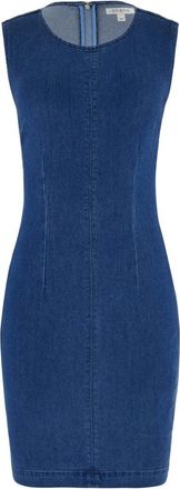 Guess Femme, Robes, Bleu, Taille: 40 FR Dahlia Denim Mini Dress