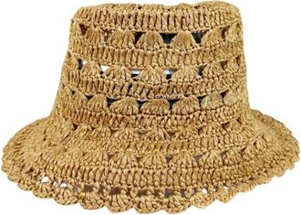 Twinset Femme, Accessoires, Beige, Taille: ONE Size Bucket Hat